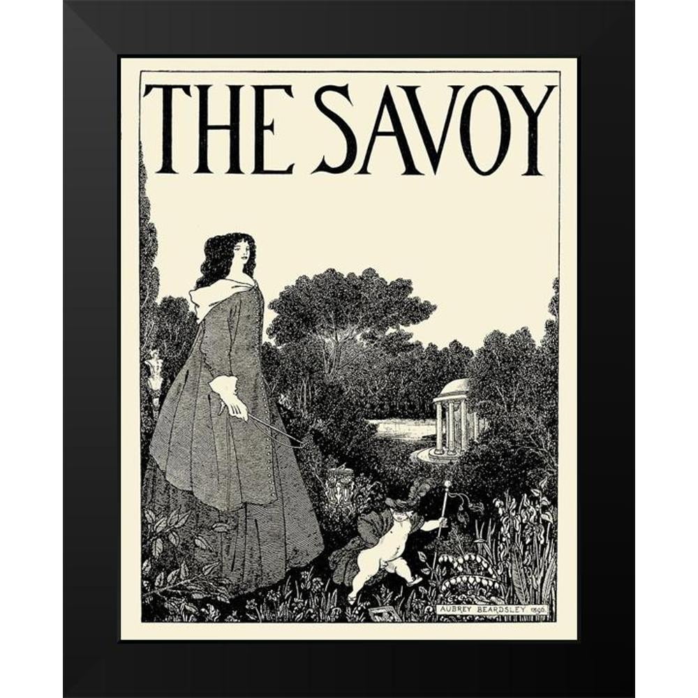 Beardsley, Aubrey 15x18 Black Modern Framed Museum Art Print Titled ...