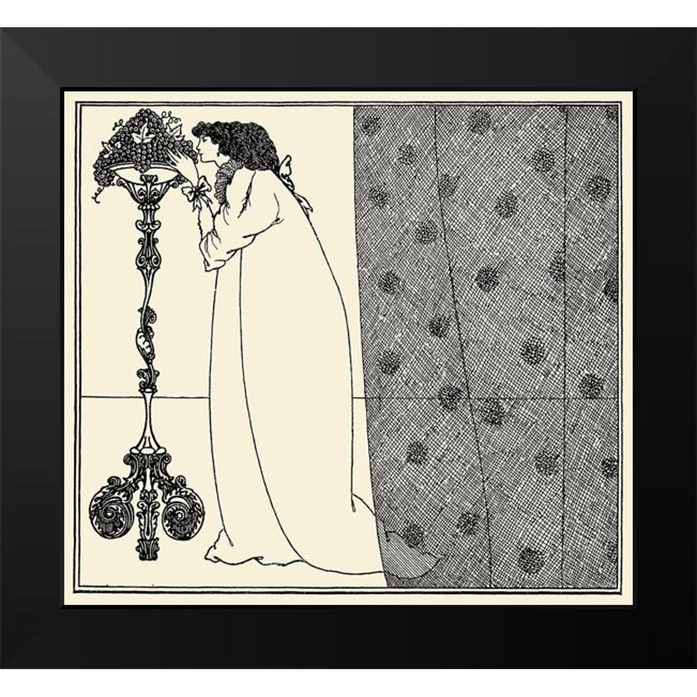 Beardsley, Aubrey 22x20 Black Modern Framed Museum Art Print Titled ...
