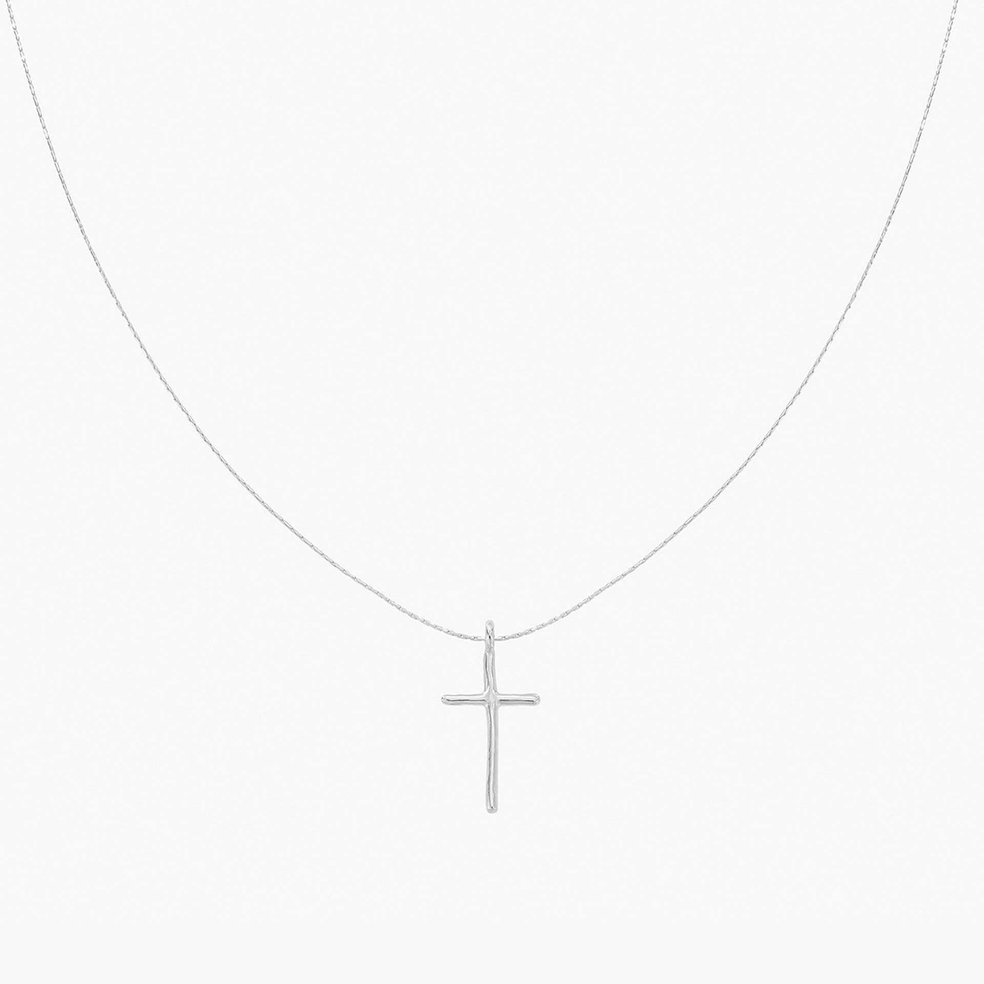 Bearfruit Jewelry Sterling Silver Ariel Cross Necklace - Walmart.com