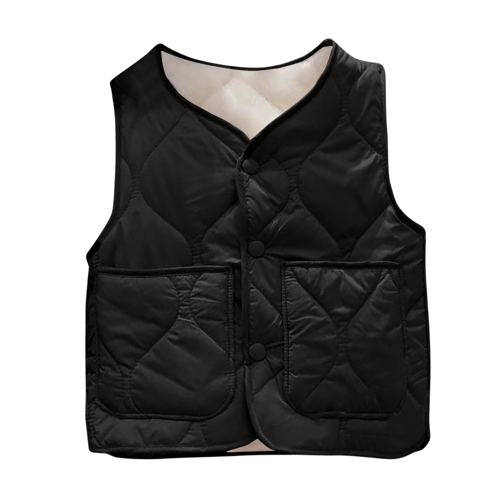 Bearichfupo Baby Boy Girls Sleeveless Jacket Full Zipper Shpa Fleece ...