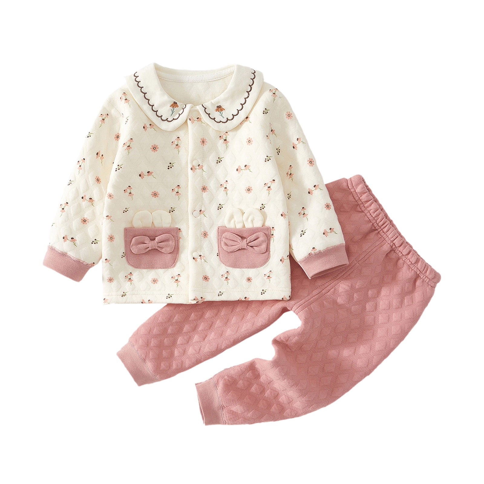 Bearichfupo Baby Spring And Autumn Pure Set Autumn Newborn Warm Long ...