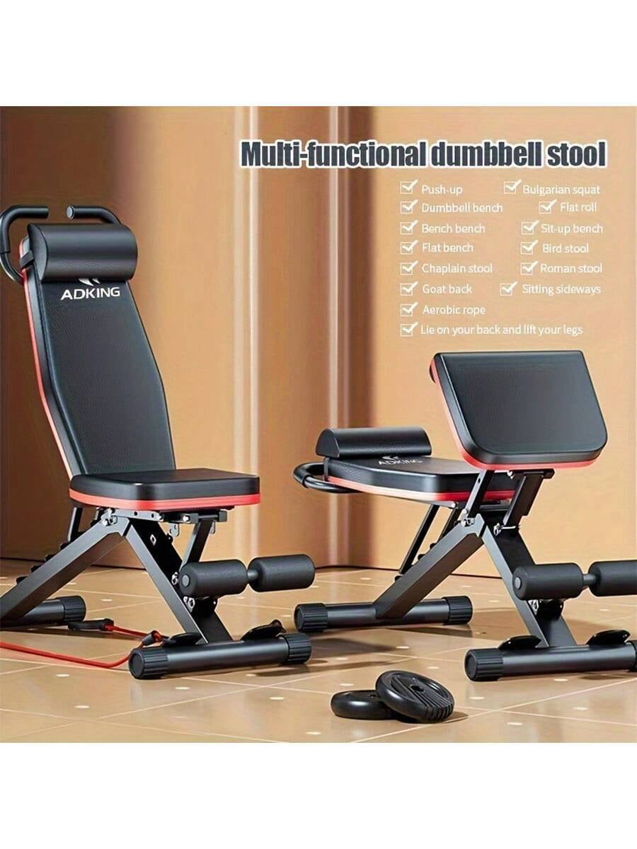 Bearing 500kg, 14 Kinds Of Use Home Fitness Stool, Multi-Functional ...