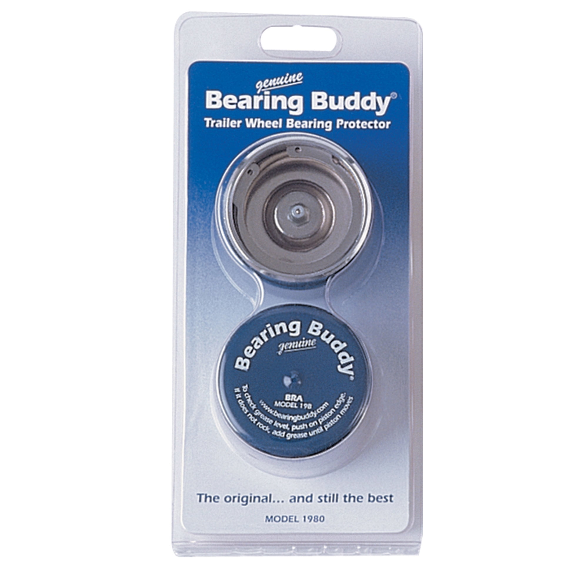 Bearing Buddy 42101 Wheel Bearing Protector - 1.980" D, Chrome W/ Bra ...