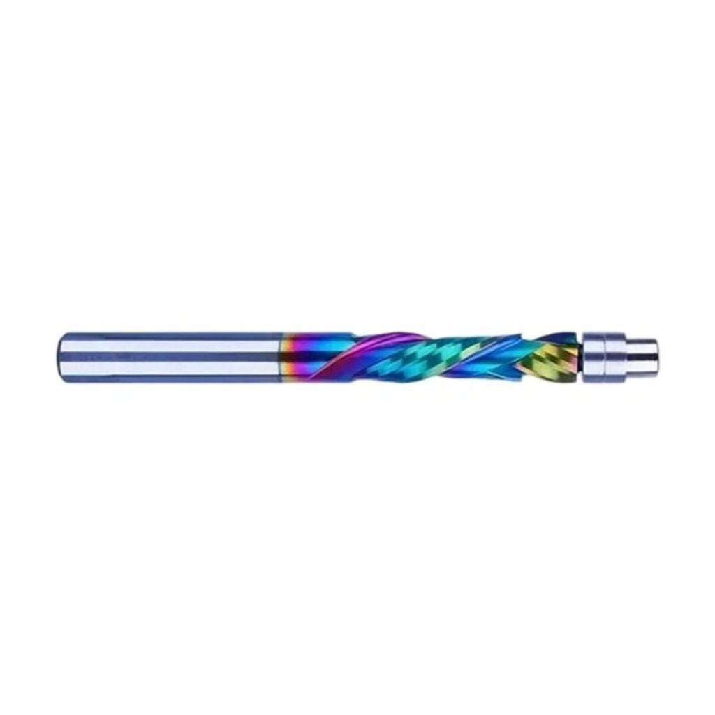 Bearing Guided Flush Trimming Drill Bit Cutter Round Handle For ...