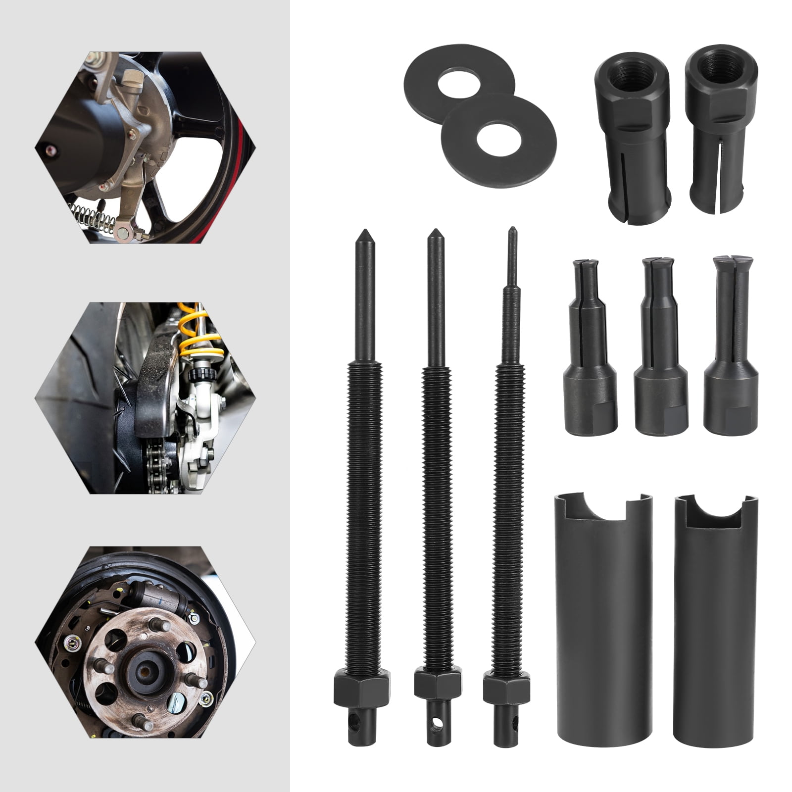 Bearing Puller Set, Wheel Hub Axle Puller Set, Heavy Duty Bearing ...