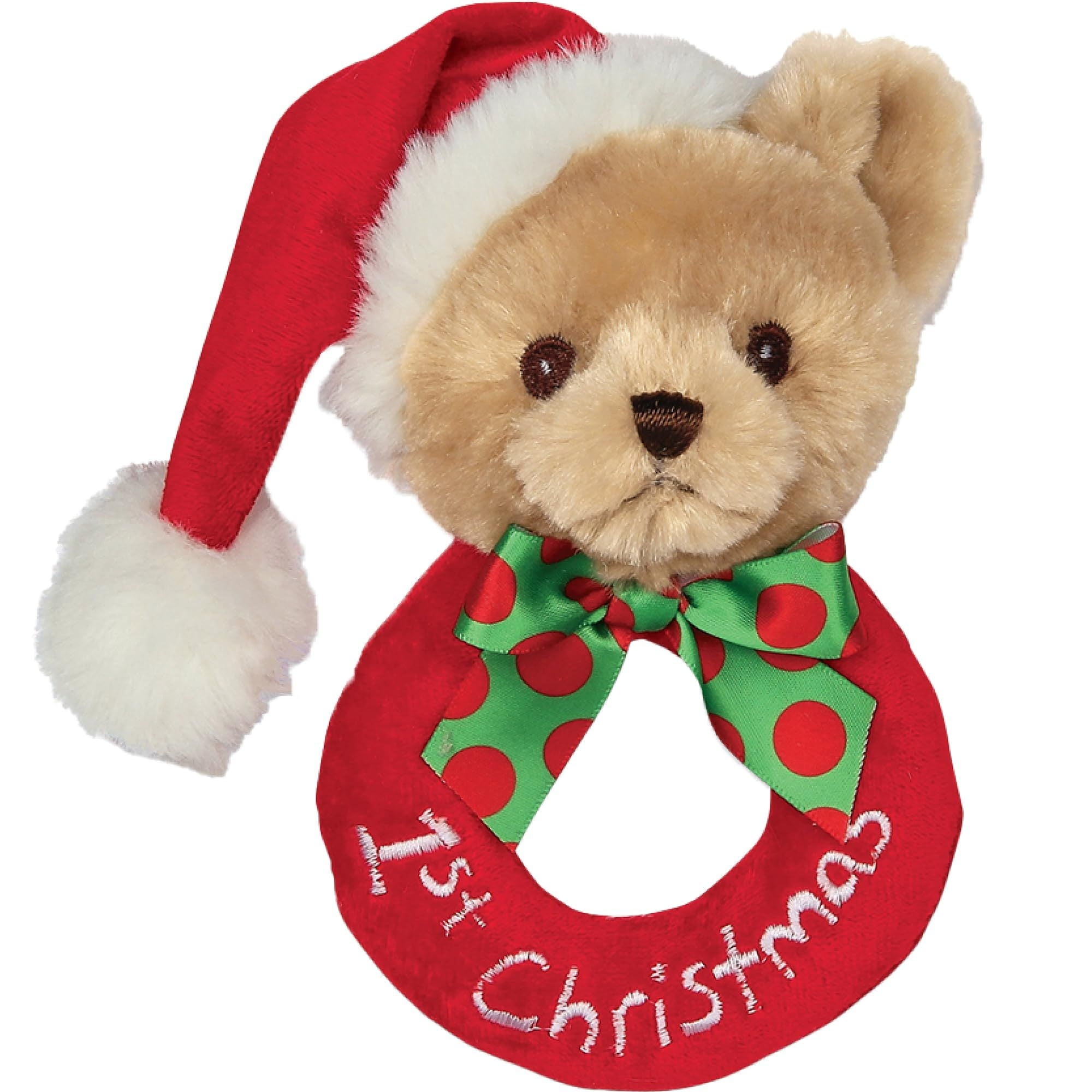 Bearington Baby 1st Christmas, 5.5 Inch Teddy Bear Plush Stuffed Animal ...