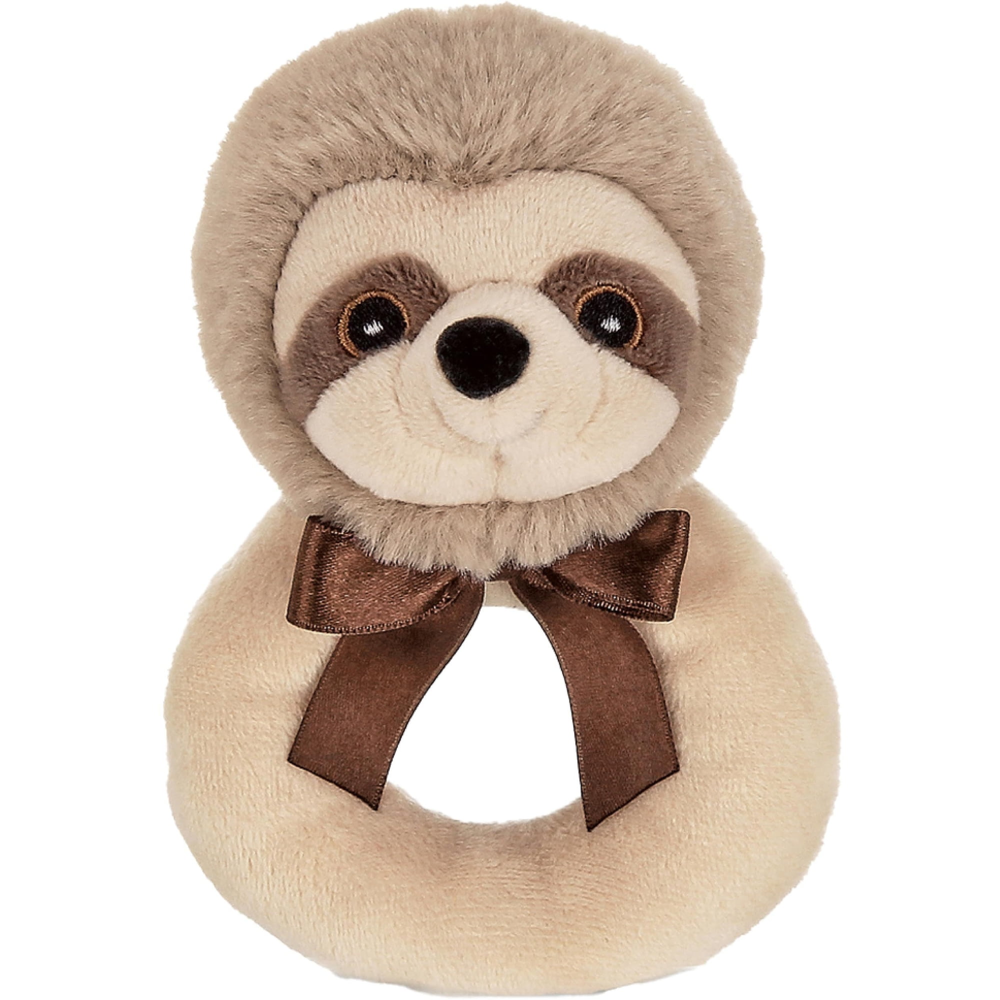Bearington Baby Lil' Speedster Plush Stuffed Animal Sloth Soft Ring ...