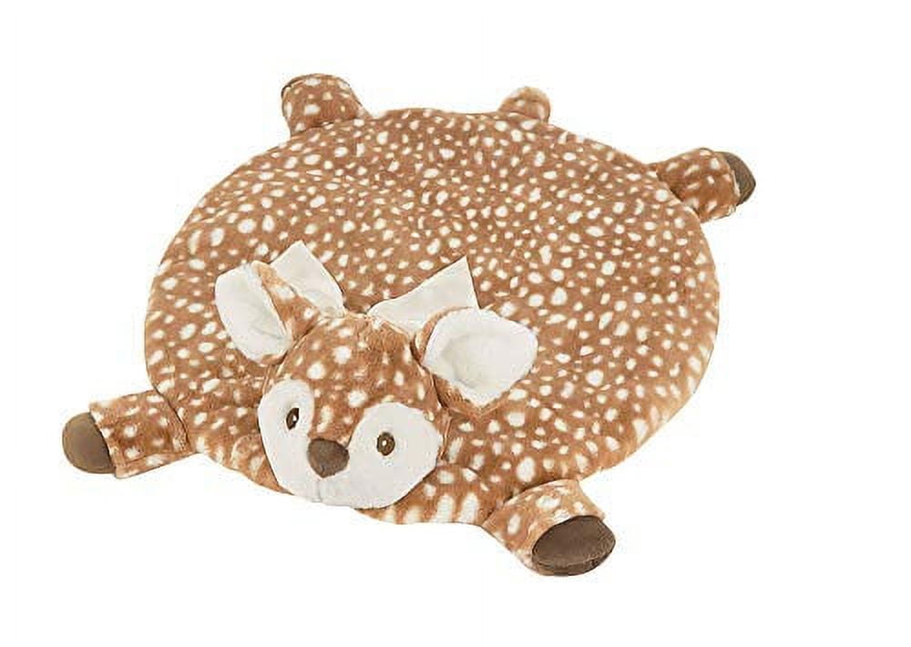 Bearington Baby Lil’ Willow Plush Deer Tummy Time Mat, Stuffed Animal ...