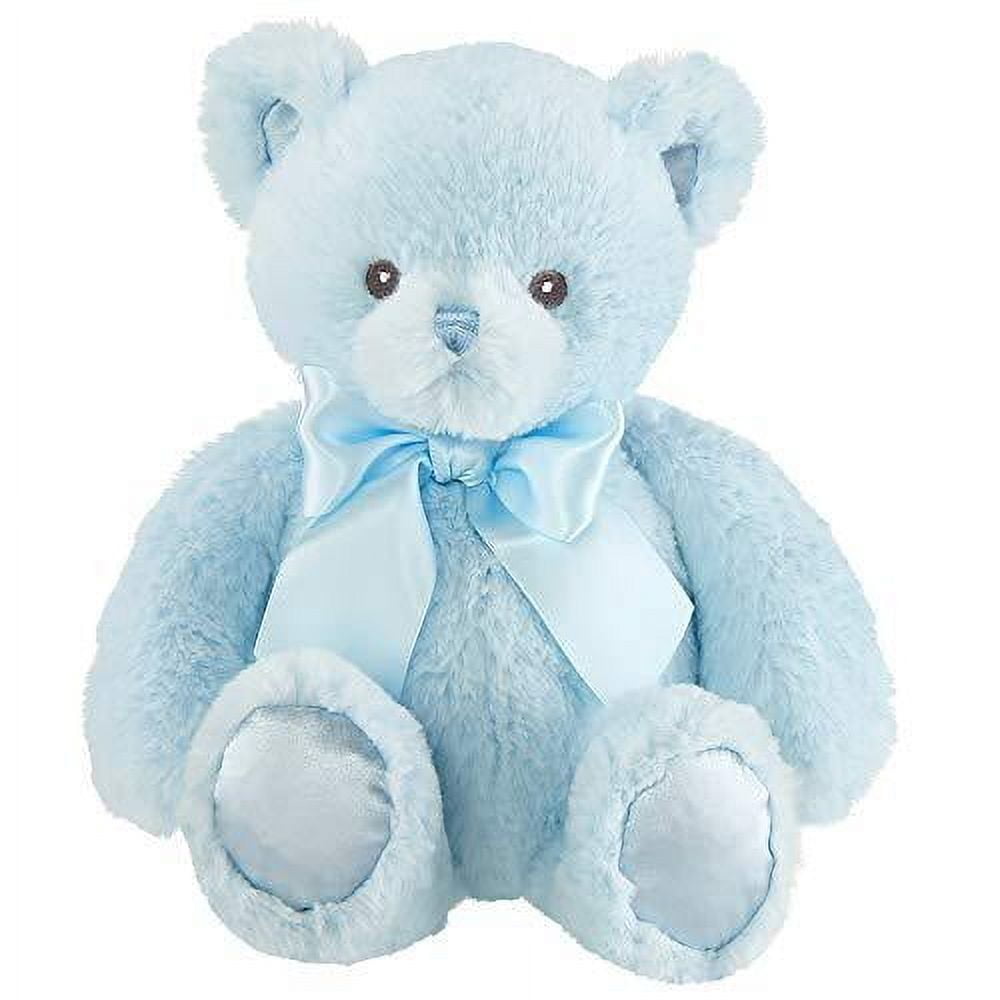 Bearington Baby Teddy Bear: Classic Collection, Hand-Sewn Light Blue 10 ...