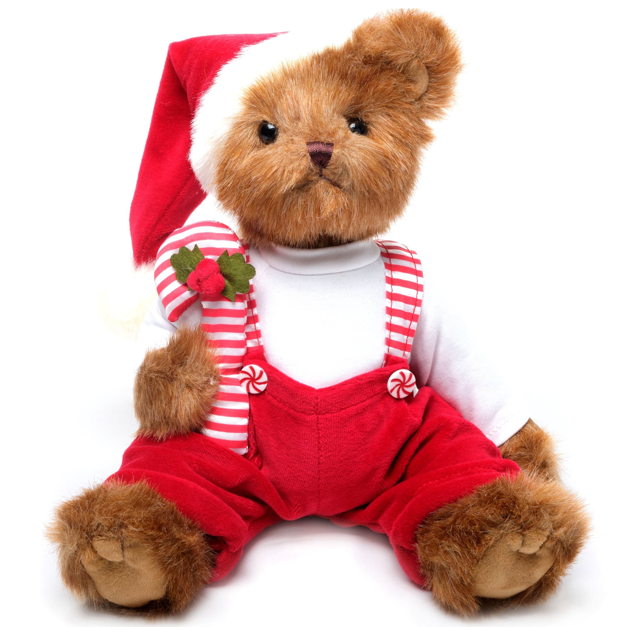 Bearington Christmas Stuffed Animals Christmas Teddy Bear Plush Bear ...