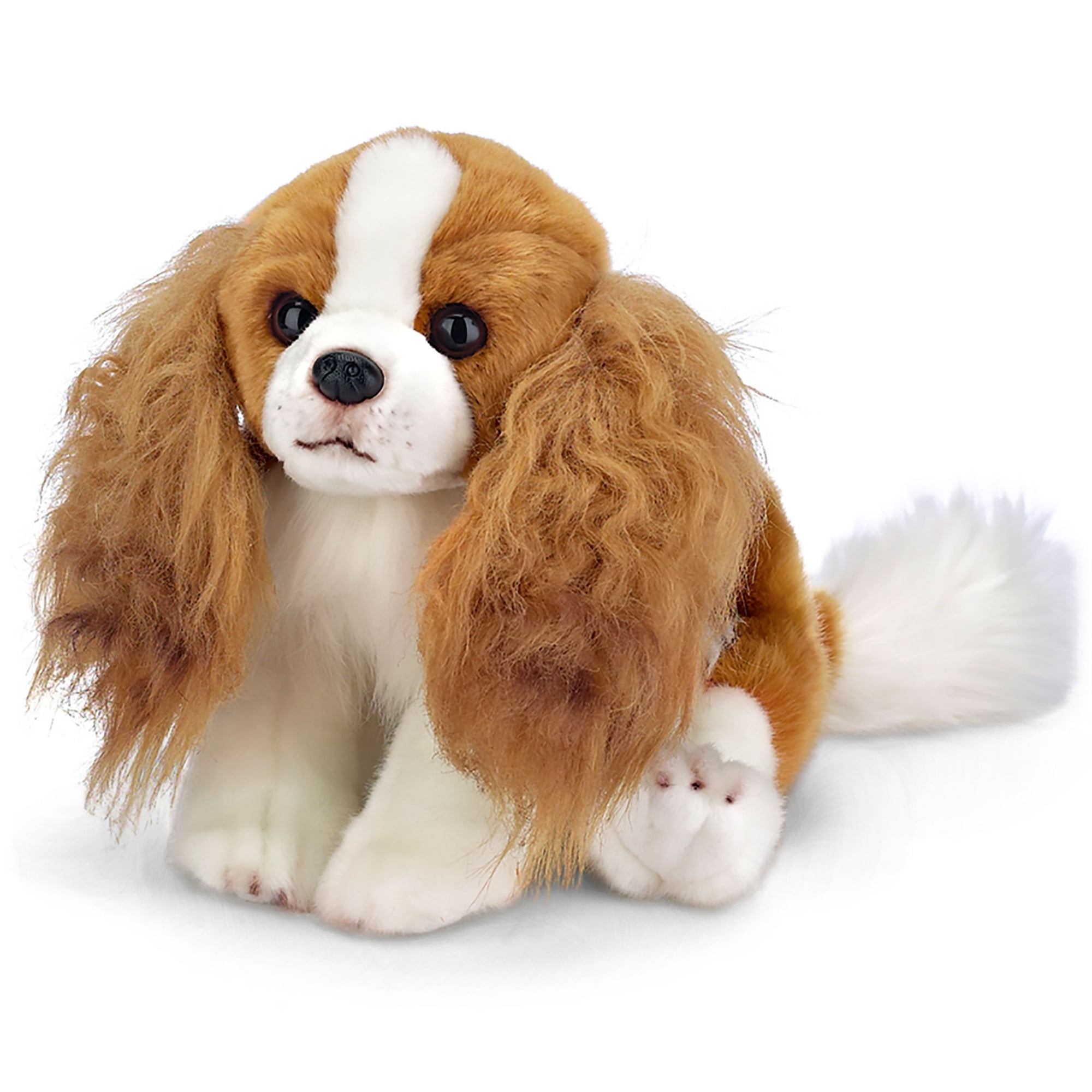 Bearington Collection Realistic Look Sadie Cavalier King Charles ...