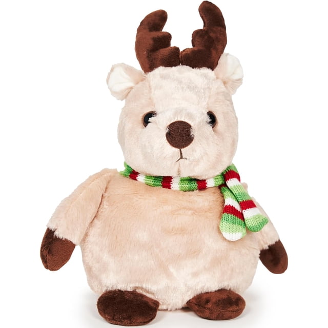 Bearington Collection Big Bucky Reindeer Stuffed Animal, 11.5 Inch ...