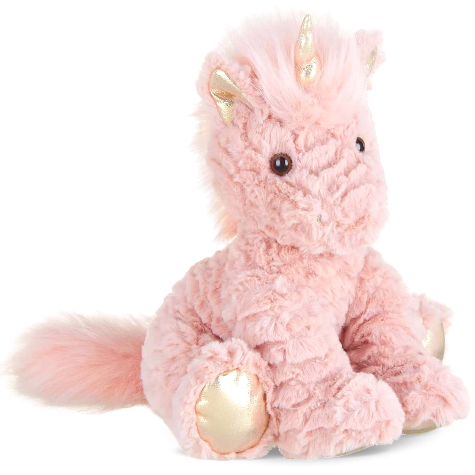 Bearington Glimmers Unicorn Stuffed Animal - 10.5" Fluffy and Cuddly ...
