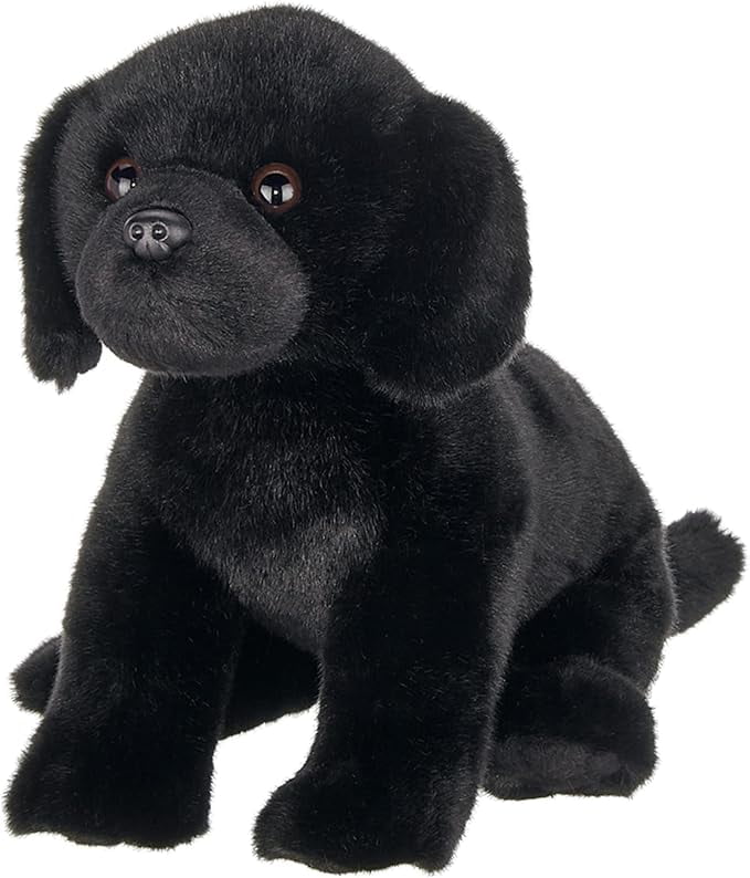 Bearington Collection Lil' Jet The Labrador Retriever, 8 Inch Black Lab ...