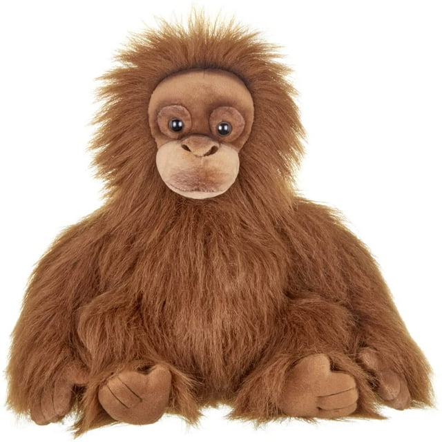 Bearington Collection Ranga Plush Orangutan Stuffed Animal, Child ...