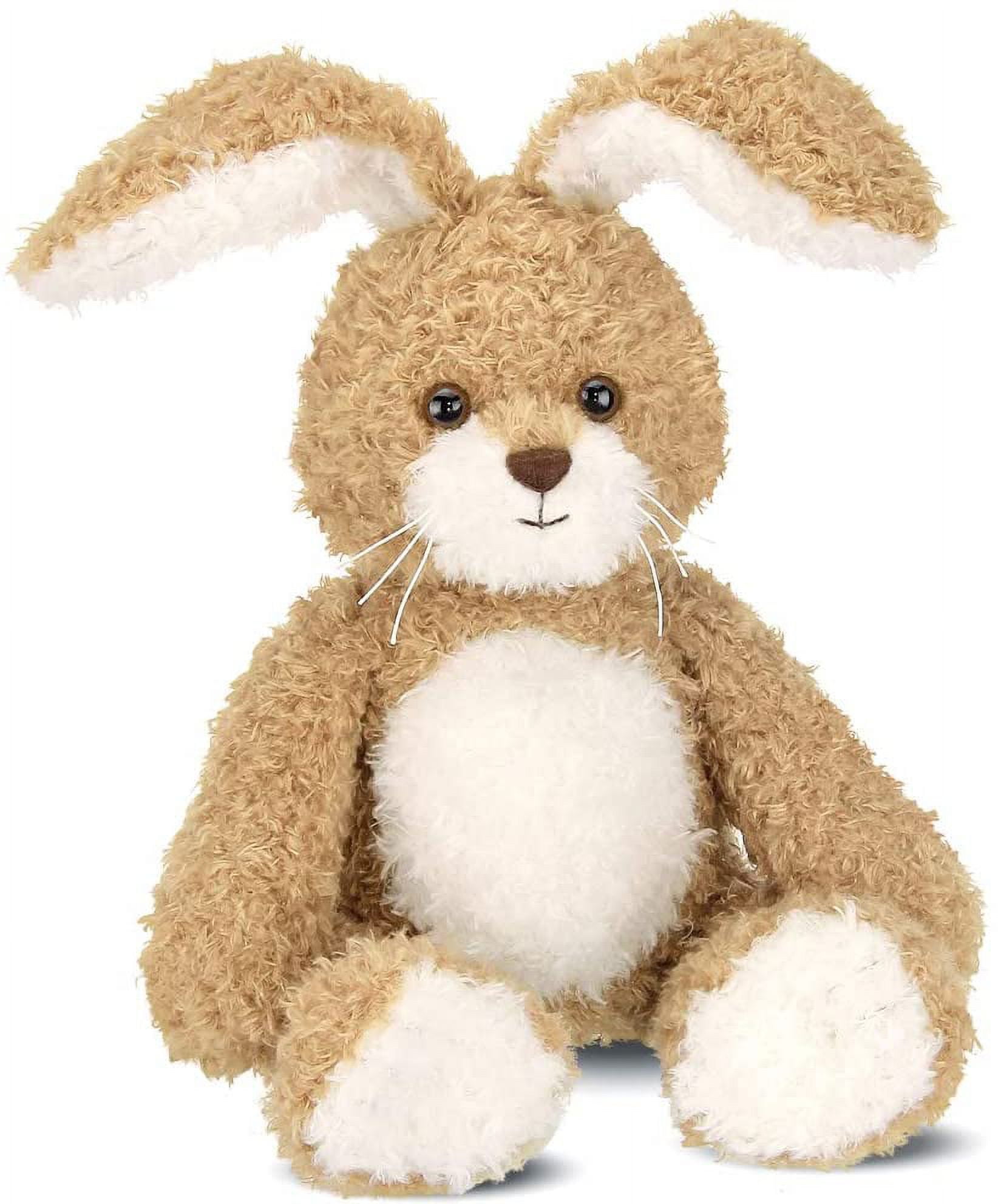 Bearington Collection Scruffles Brown Plush Stuffed Animal Bunny Rabbit ...