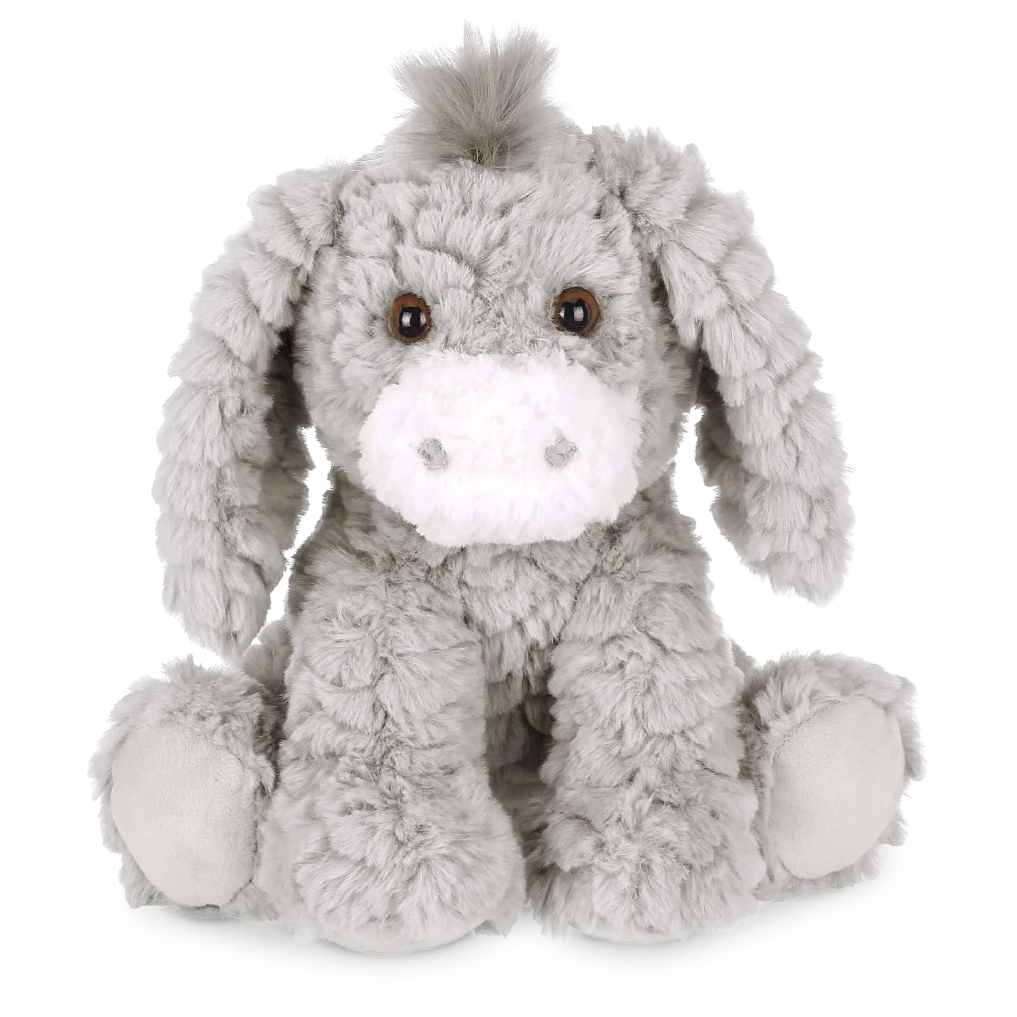 Bearington Donny Plush Donkey Stuffed Animal, 10.5 Inch, For Ages 1-14 ...