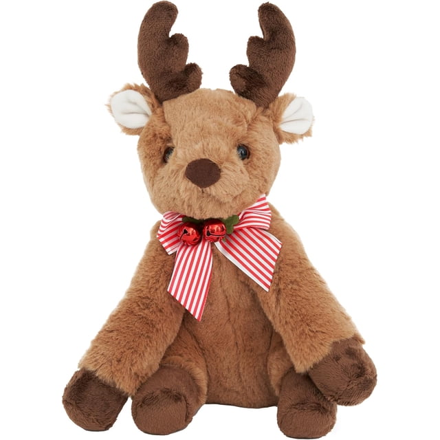 Bearington Hoofington Reindeer Stuffed Animal, 9 Inch Christmas Plush ...