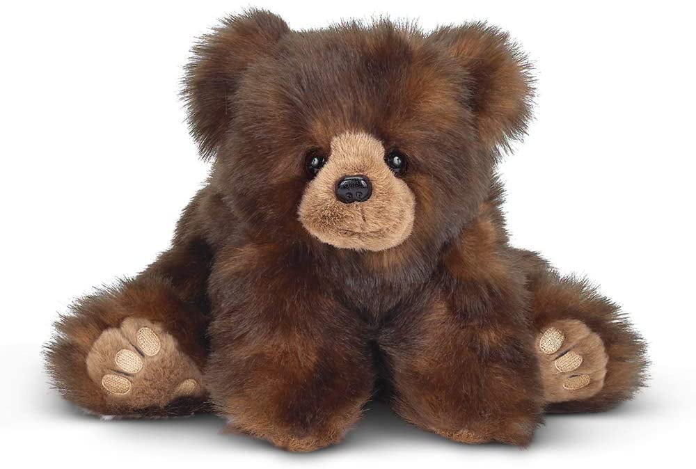 Bearington Huggy Ben Plush Stuffed Animal Brown Grizzly Bear, 19 ...
