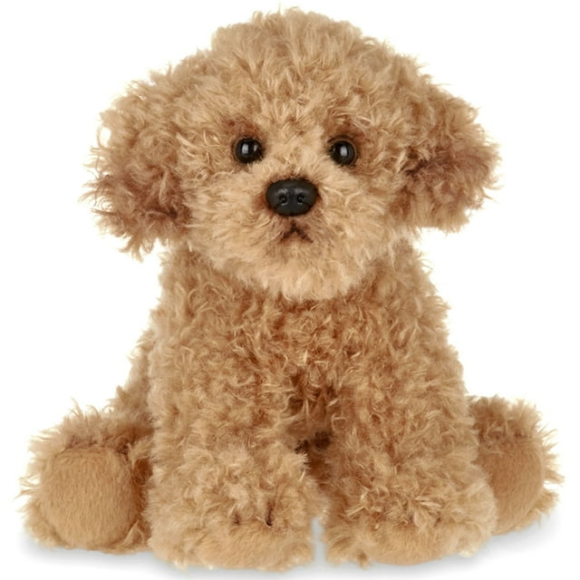 Bearington Kids Toy: Cute Labradoodle Doggy Plushie, Lil' Doodles Small ...