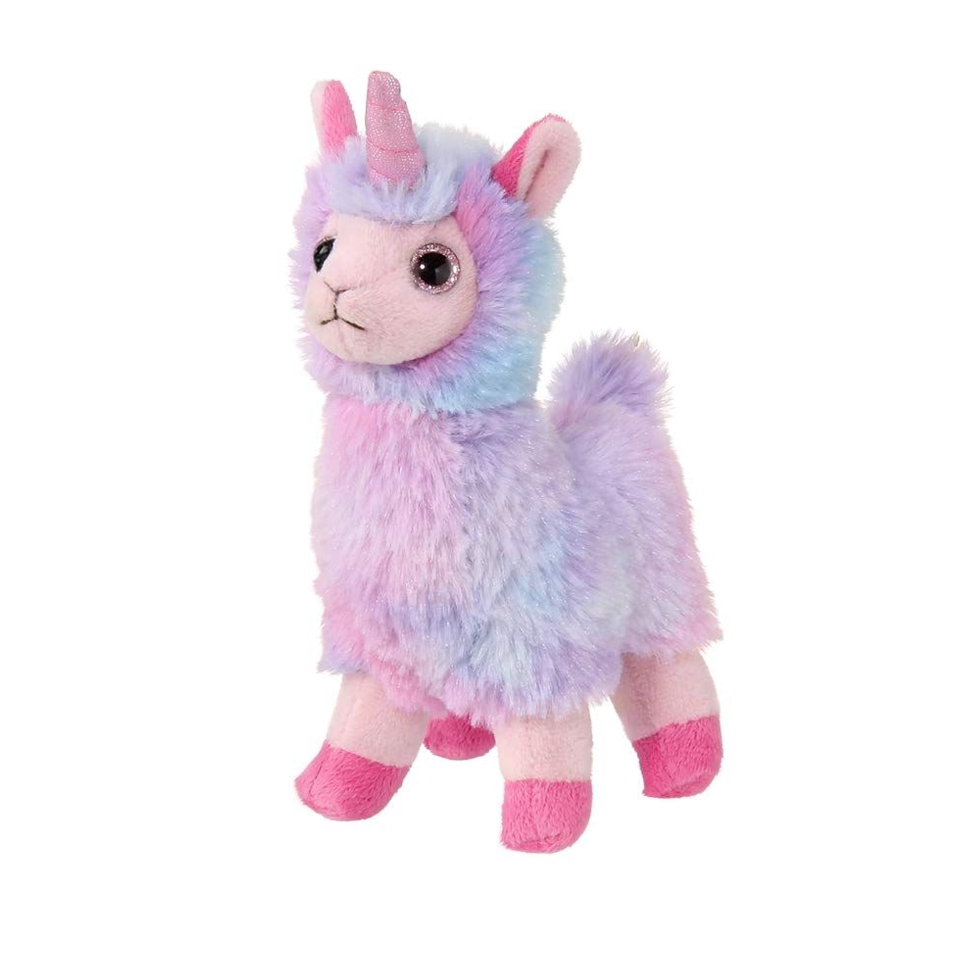 Bearington Lil’ Luna Llamacorn The Rainbow Llama Plush, 7 Inch Llama ...