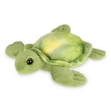 Bearington Collection Lil' Shelton 7" Plush Sea Turtle Stuffed Animal ...