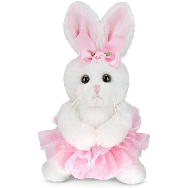 Bearington Plushie: Lil' Twirls Small Stuffed Bunny Rabbit Ballerina ...