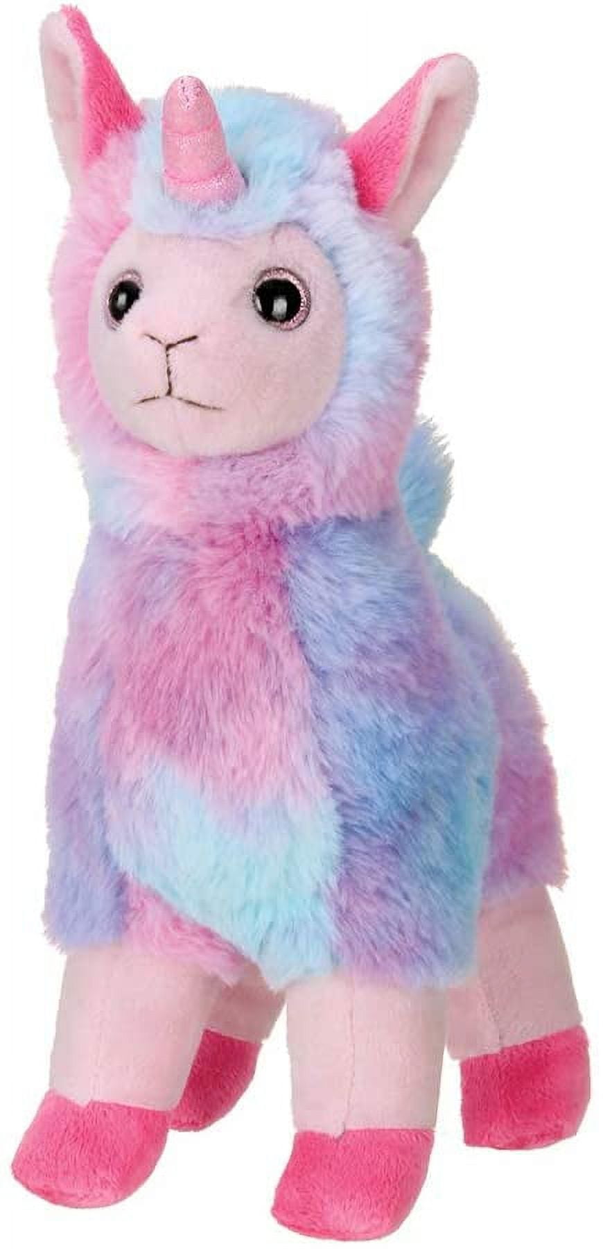 Bearington Luna Llamacorn The Rainbow Llama Plush, 10 Inch Llama ...