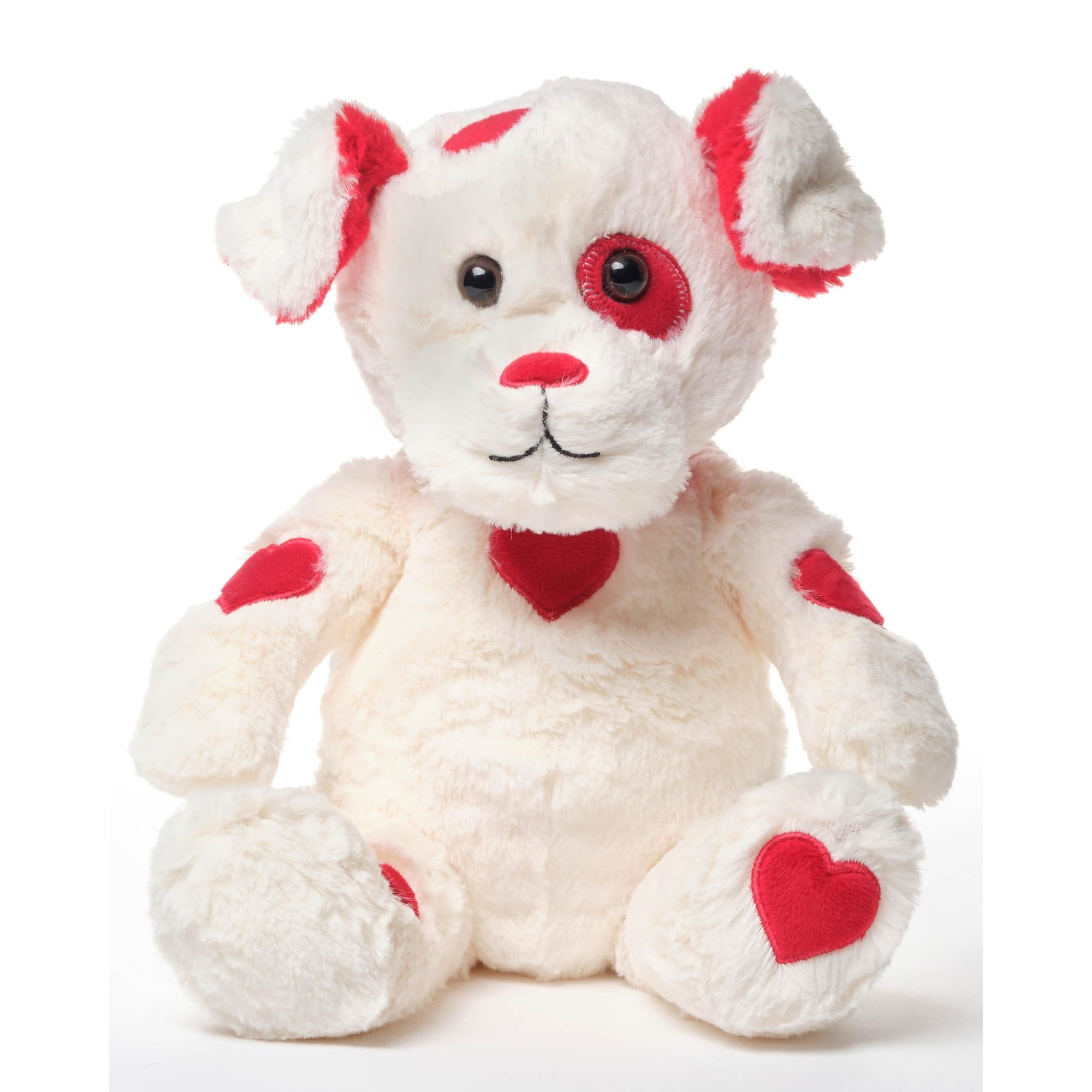 Bearington Patches of Love Valentines Stuffed Animal, 6 Inch Valentines ...