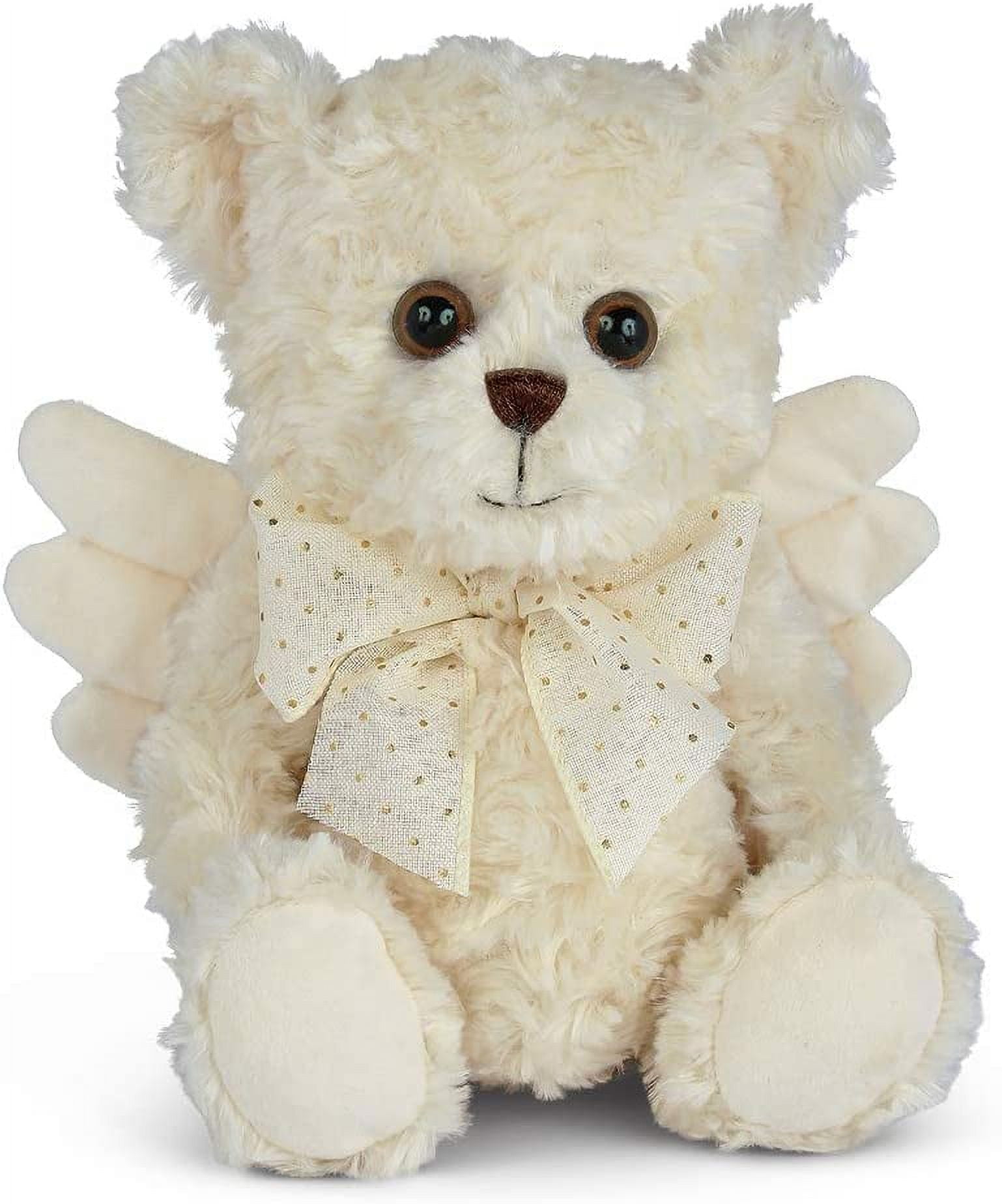 Bearington Peace, 12 Inch Teddy Bear Angel Stuffed Animal, Makes a ...