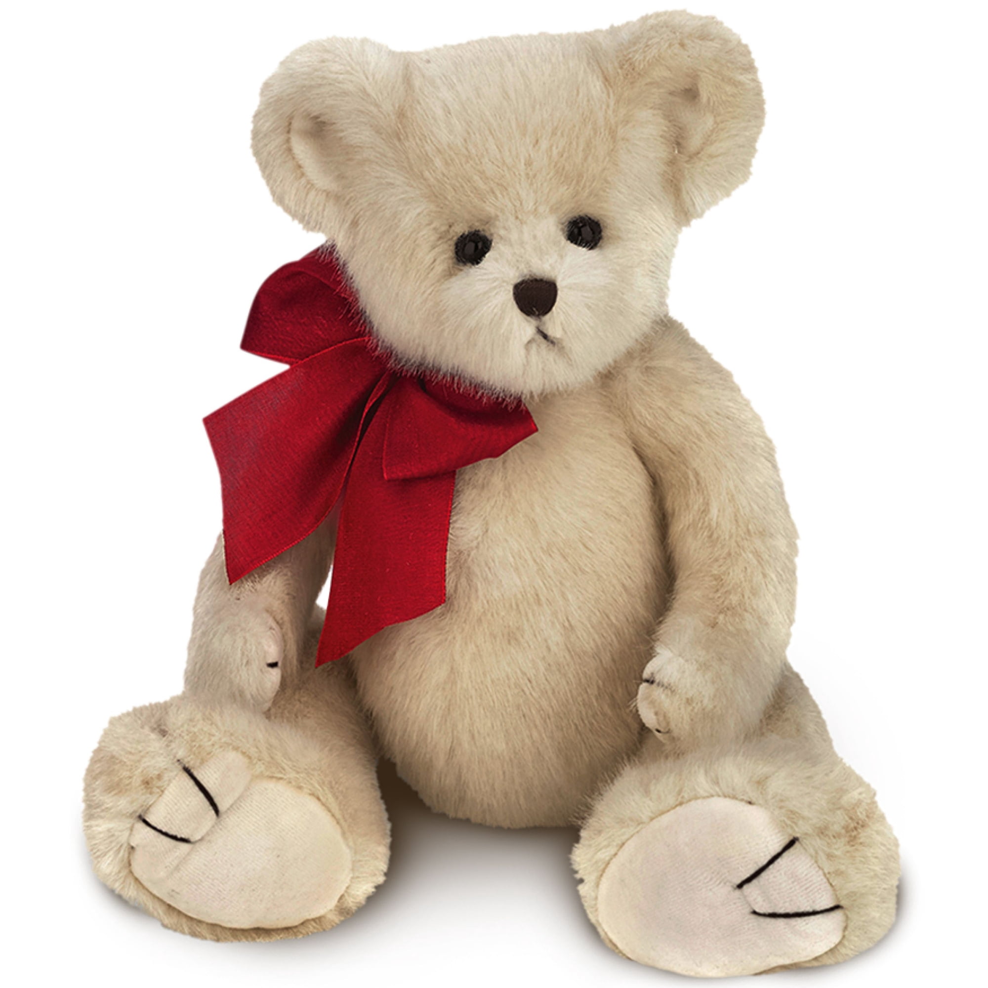 Bearington Rascal, 18 Inch White Teddy Bear Stuffed Animal, Makes a ...