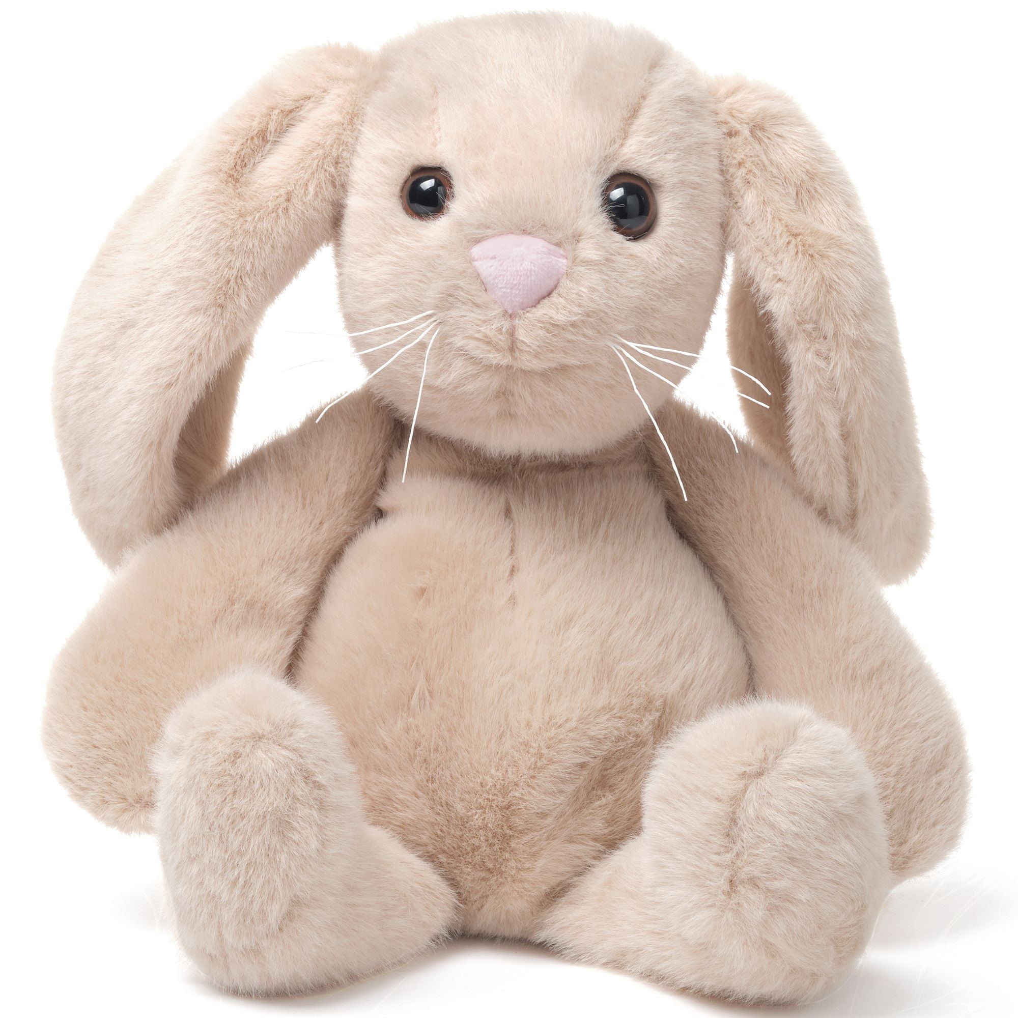Bearington Snuggle Bunny The Stuffed Bunny Plush, 13.5 Inch Tan Plush ...