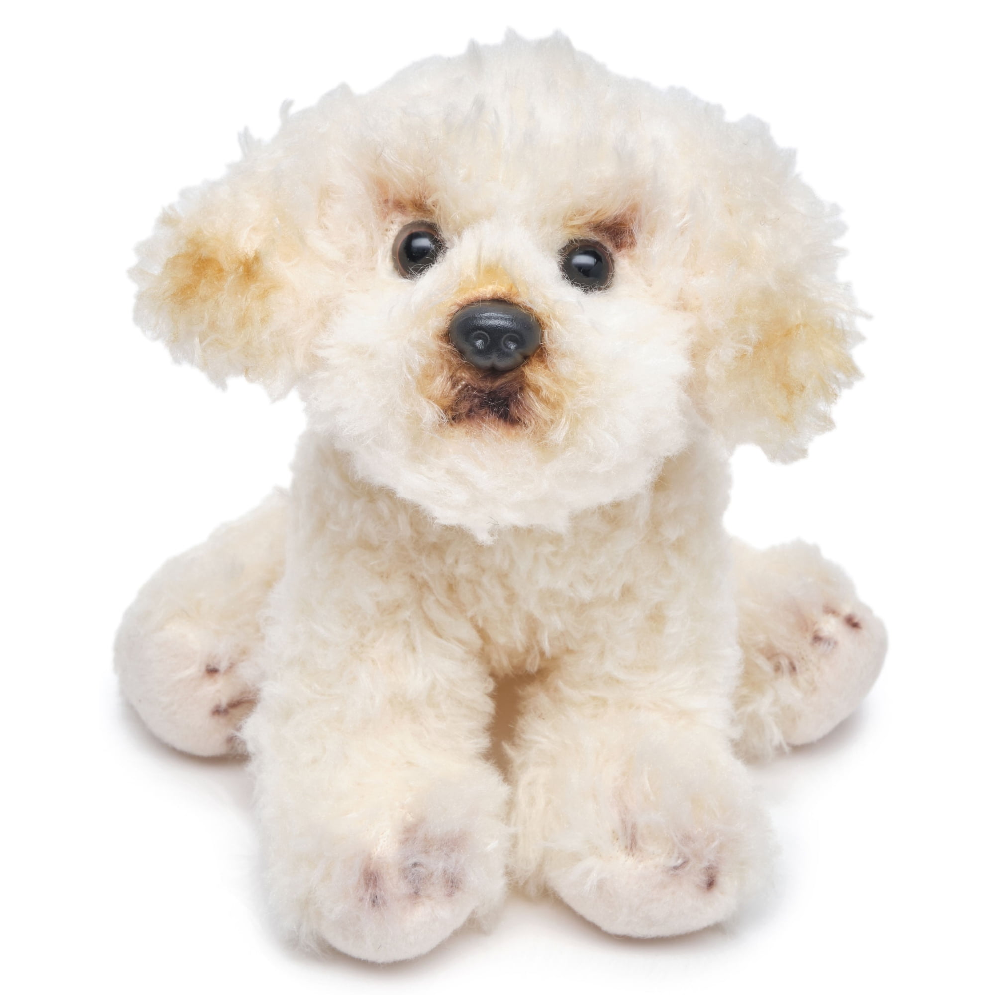 Bearington White Dog 6.5 Inch Dog Stuffed Animals - Dog Plush - Poodle ...