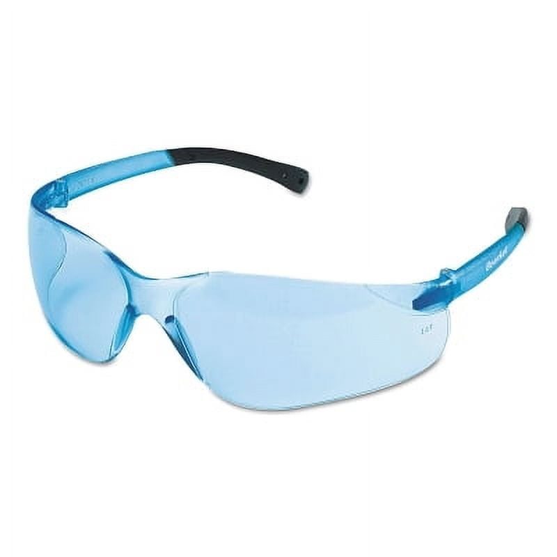 Bearkat Bk1 Series Safety Glasses, Light Blue Lens, Duramass Scratch ...