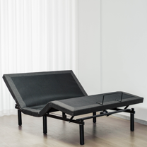 Costway Electric Height Adjustable Bed Base With Head & Foot Control ...