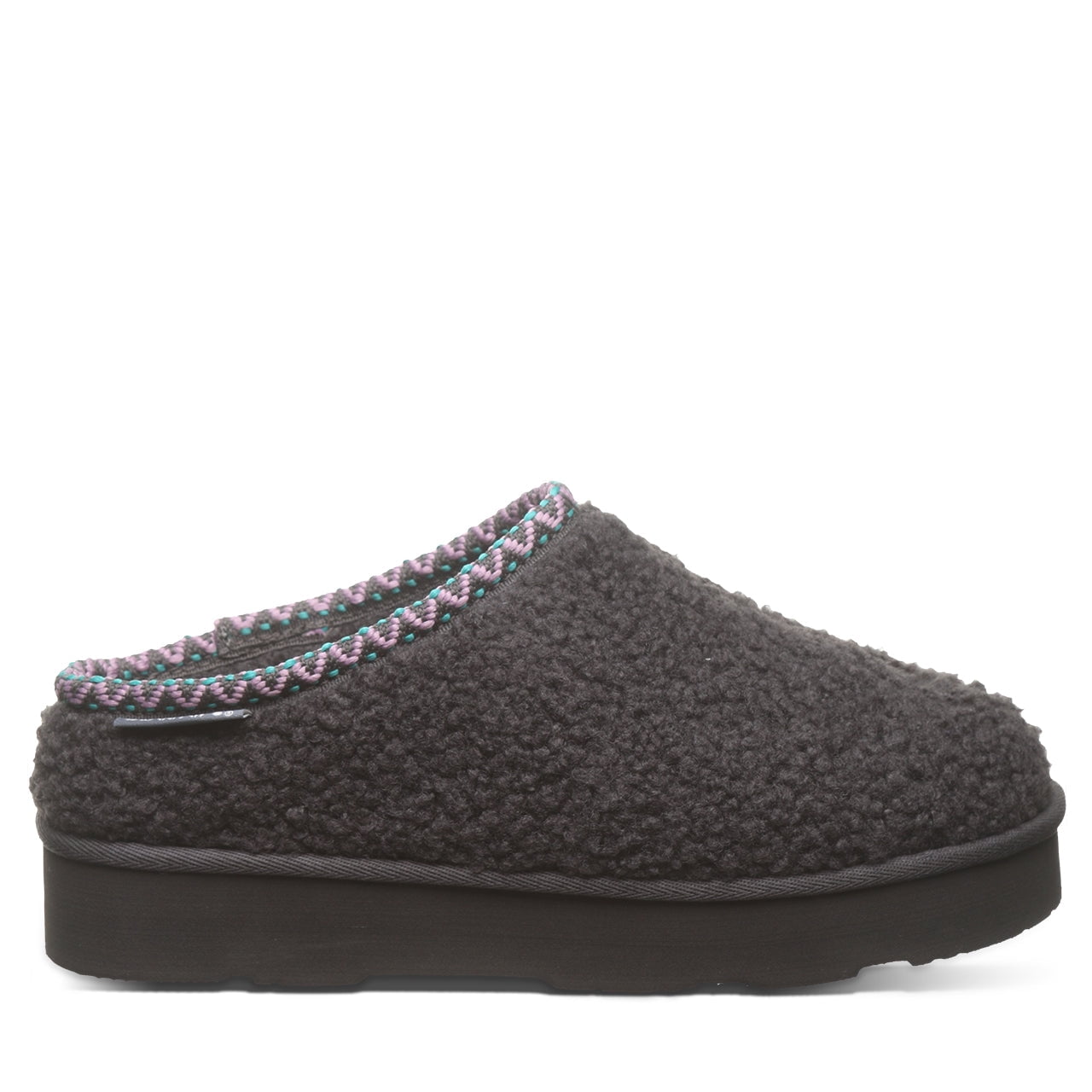BEARPAW Women's Snuggle Martis Charcoal Size 11 | Women's Slipper ...