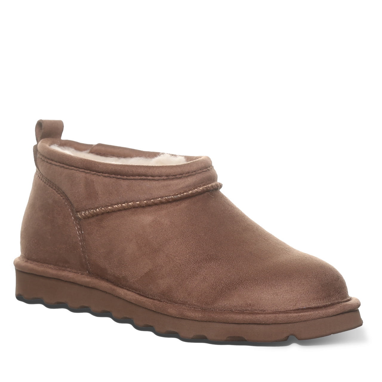 BEARPAW Women's Super Shorty Vegan Cocoa Size 9 | Women's Ankle Boot ...