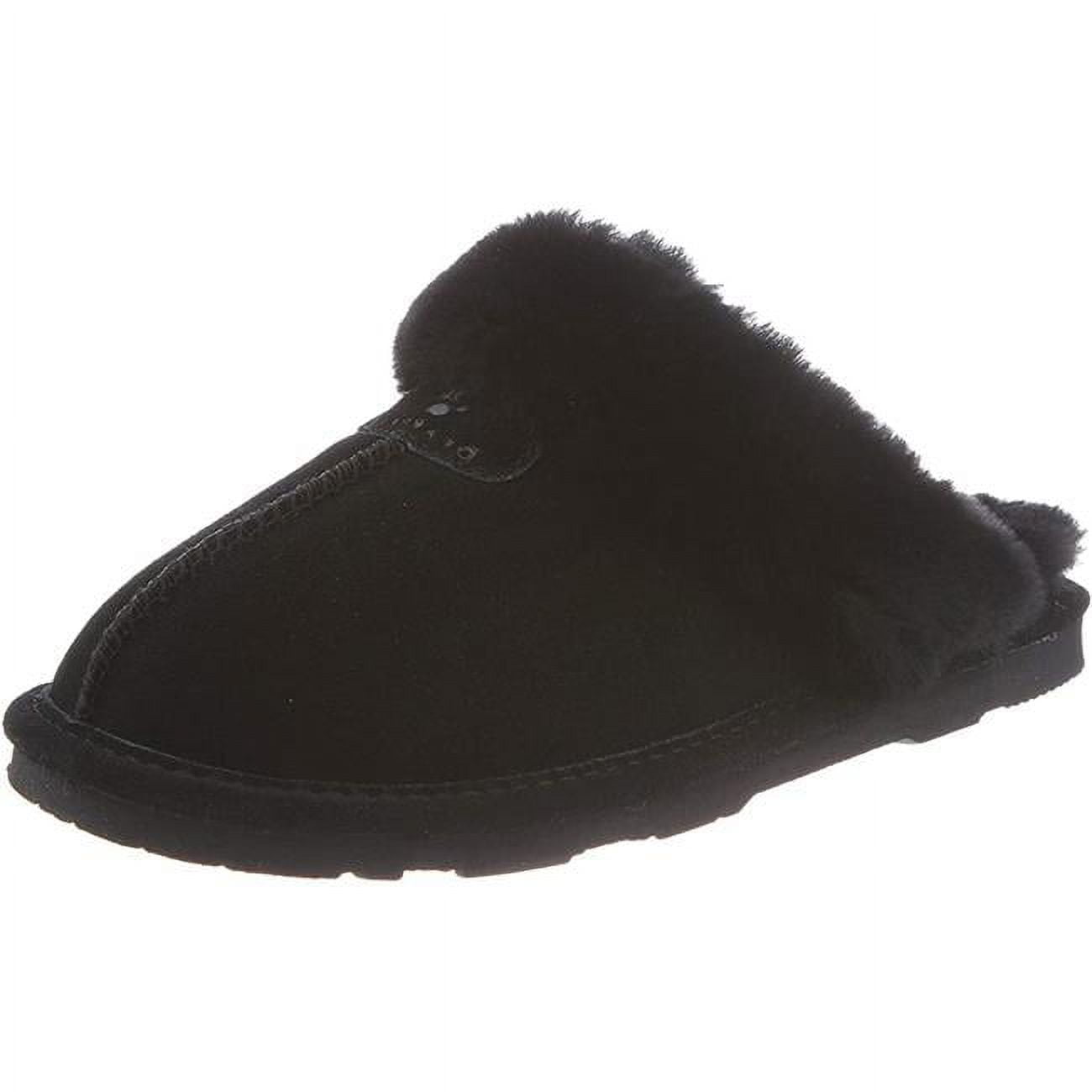 Bearpaw Womens Loki II Slide Slipper - Black - Size 10 - Walmart.com