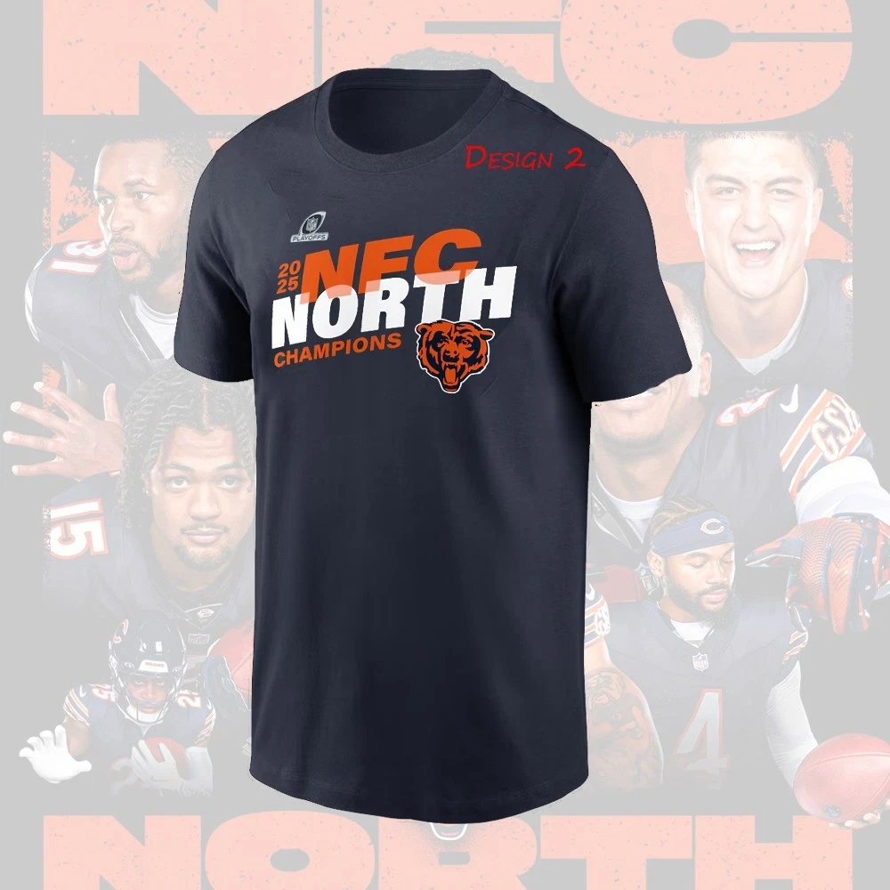 Bears 2025 NFC North Division Champions One Side For Fans - Walmart.com