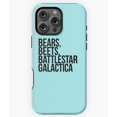 Bears Beets Battlestar Quote N3864 Phone Case for iPhone 17 16 15 14 13 ...