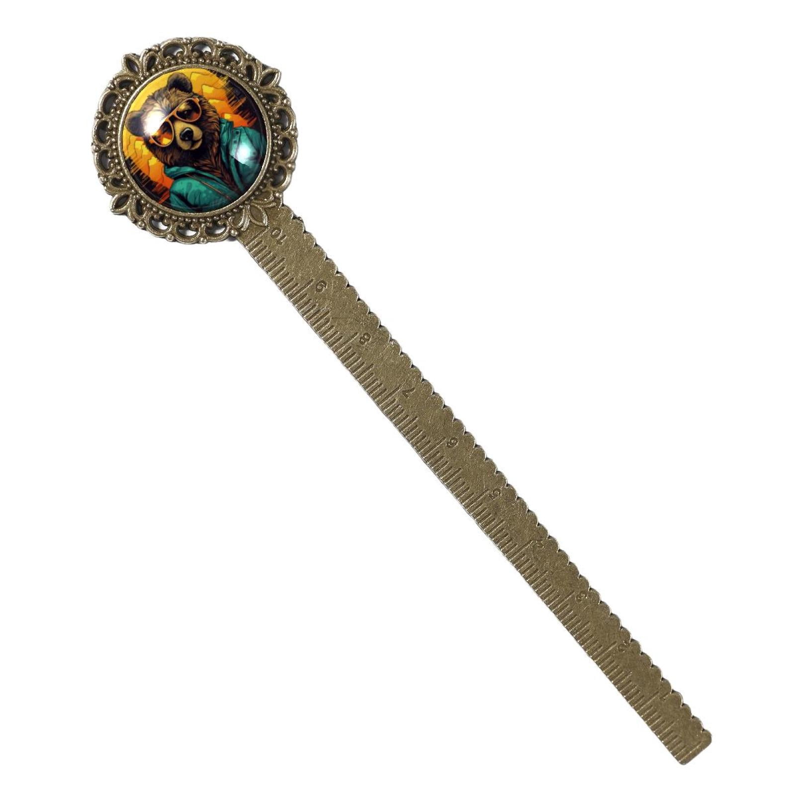 Bears Bookmarks: Lace Bookmark in Antique Bronze - Gift for Readers and ...