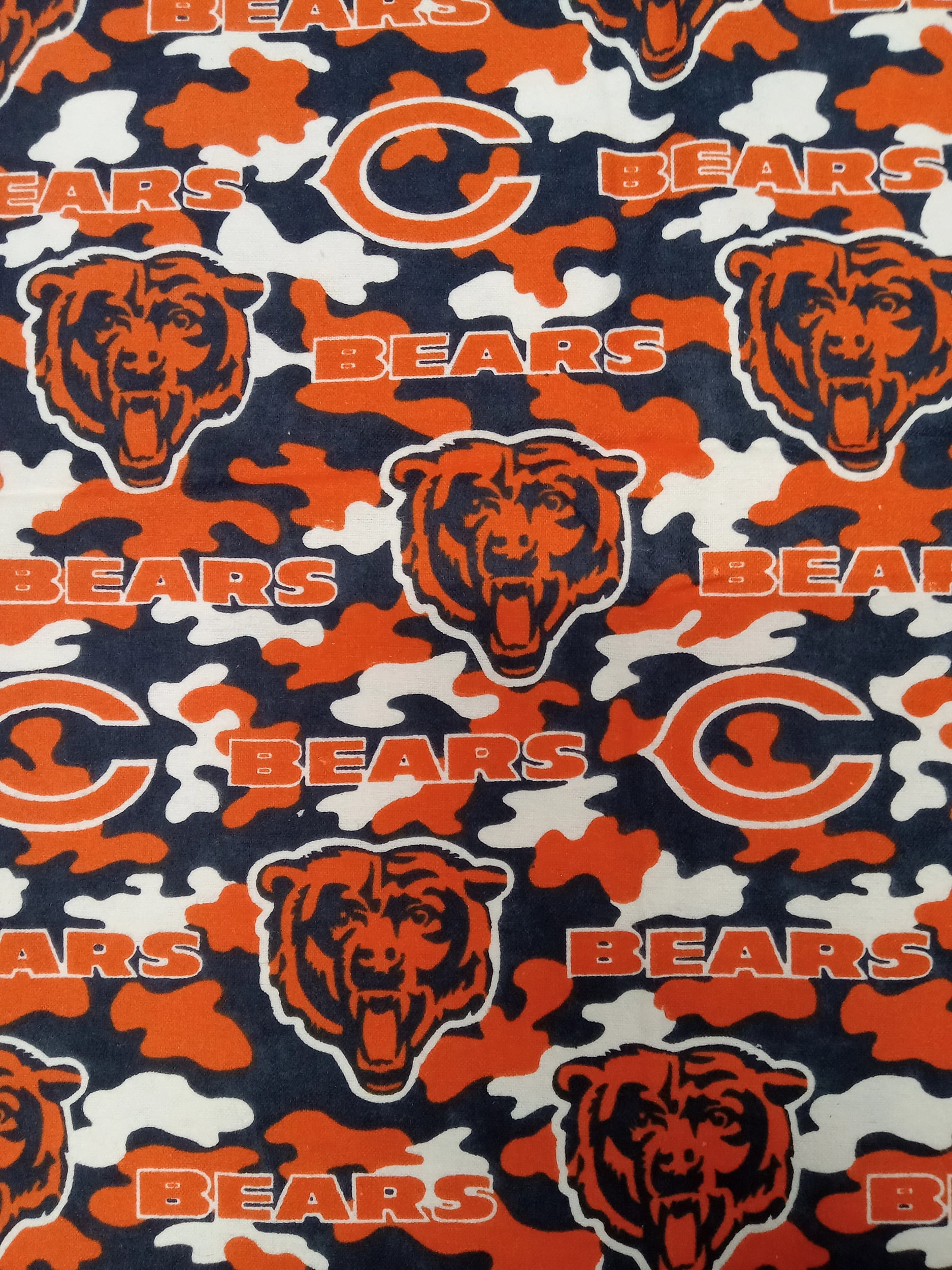 Bears Camo Flannel Fabric - Walmart.com