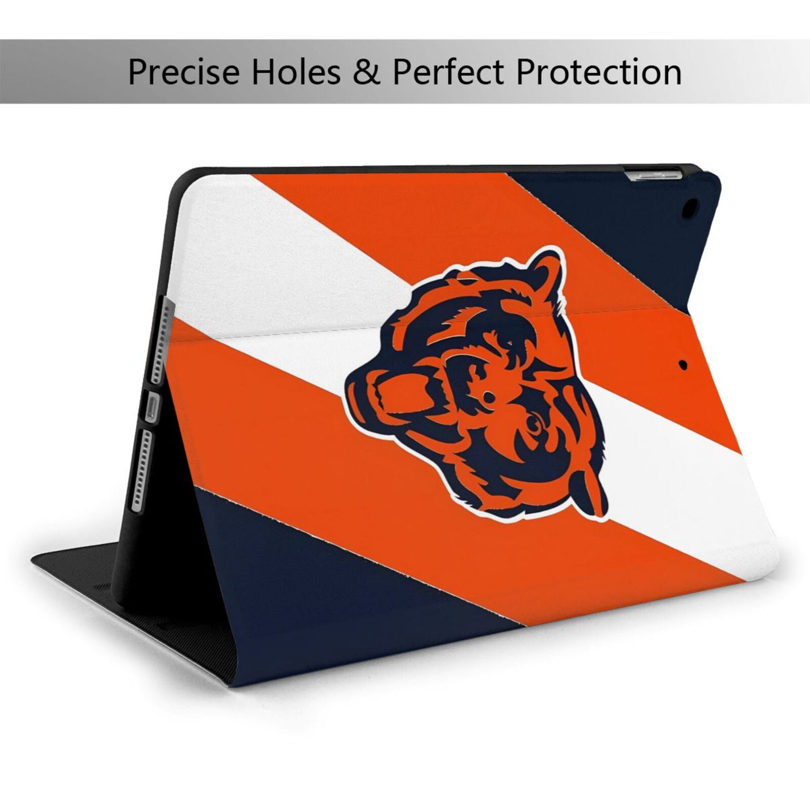 Bears Football Team 10 inch iPad Case with Magnetic Cover - Flip Case ...