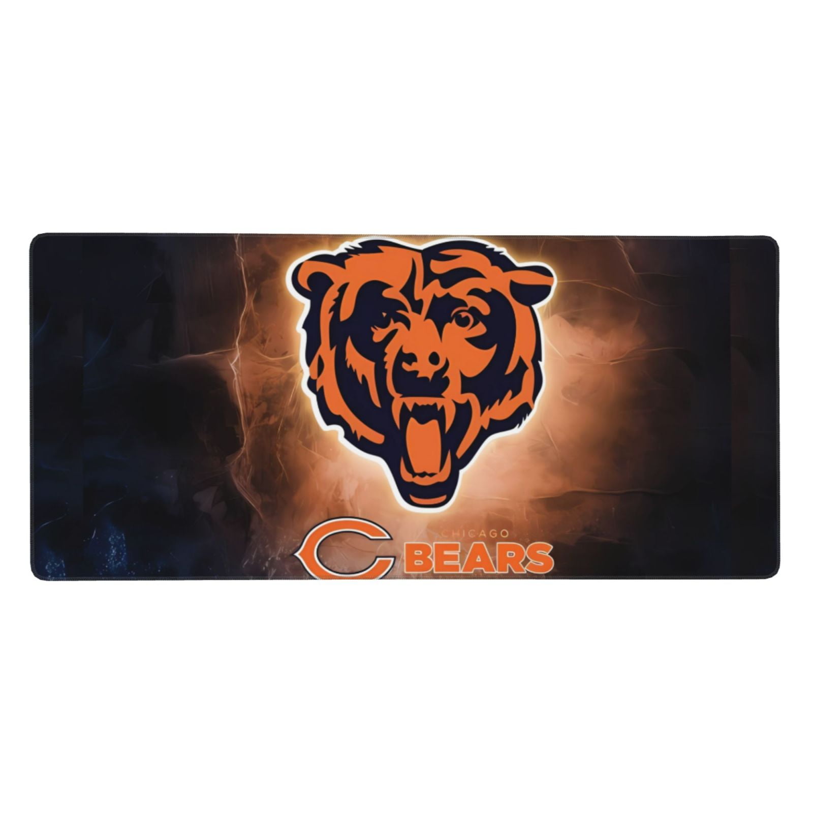 Bears Football Team 16x35.5 Inch Anti-Slip Keyboard and Mouse Pad ...