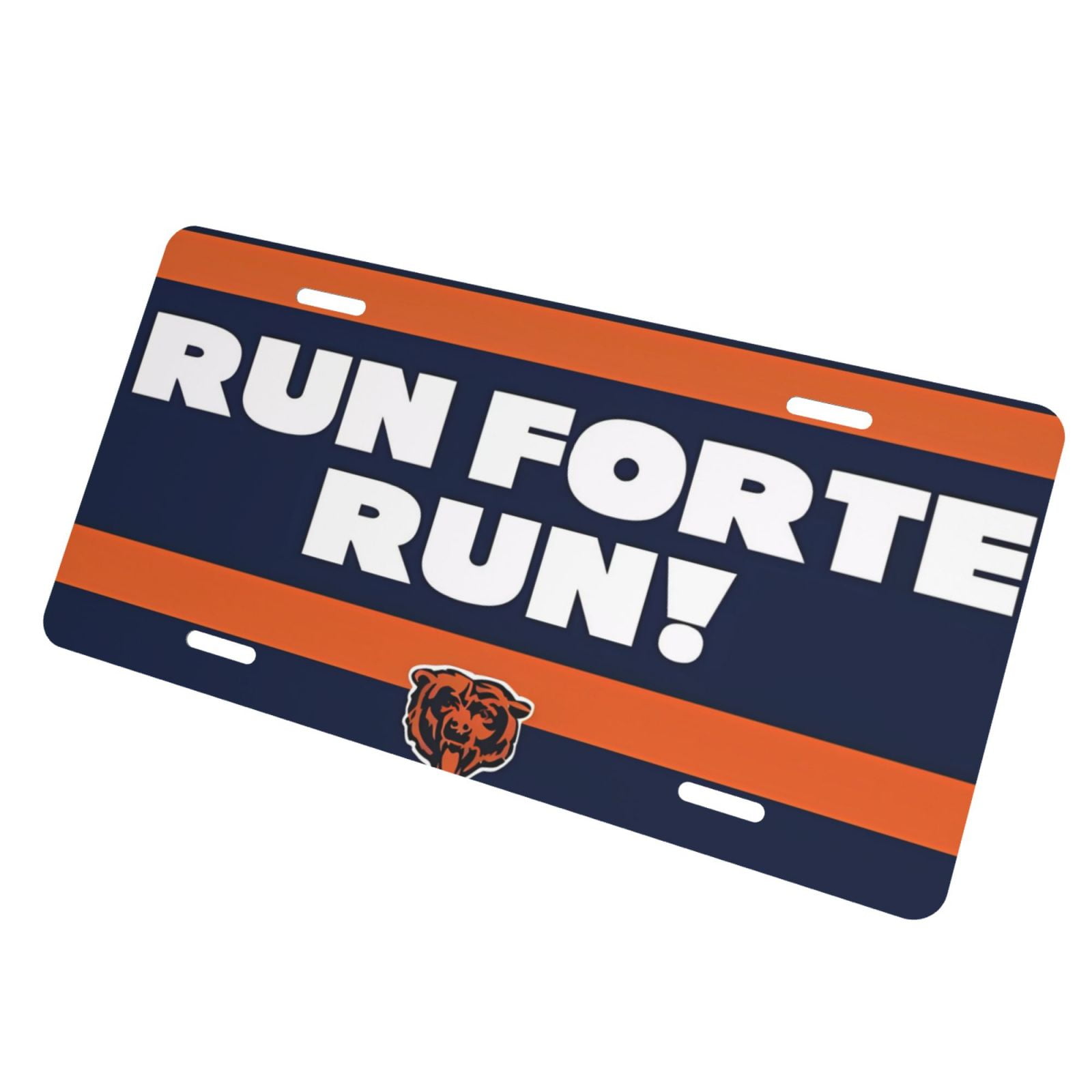 Bears Football Team Car Personalized License Plate 6 x 12 Inch Aluminum ...
