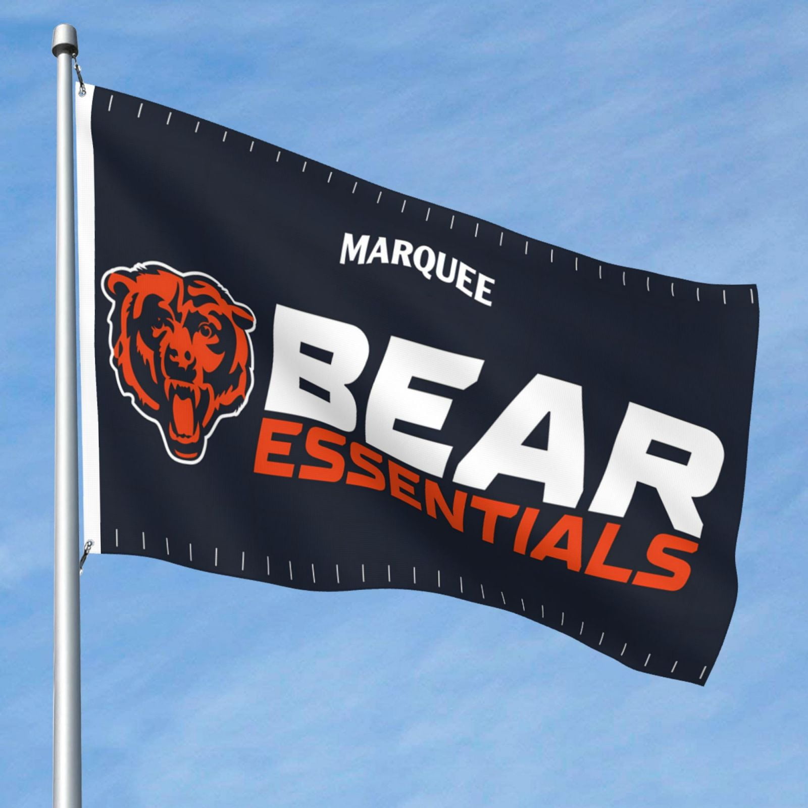 Bears Football Team Double-Sided Flag 5x8ft, Garden Hanging Flag, Game ...