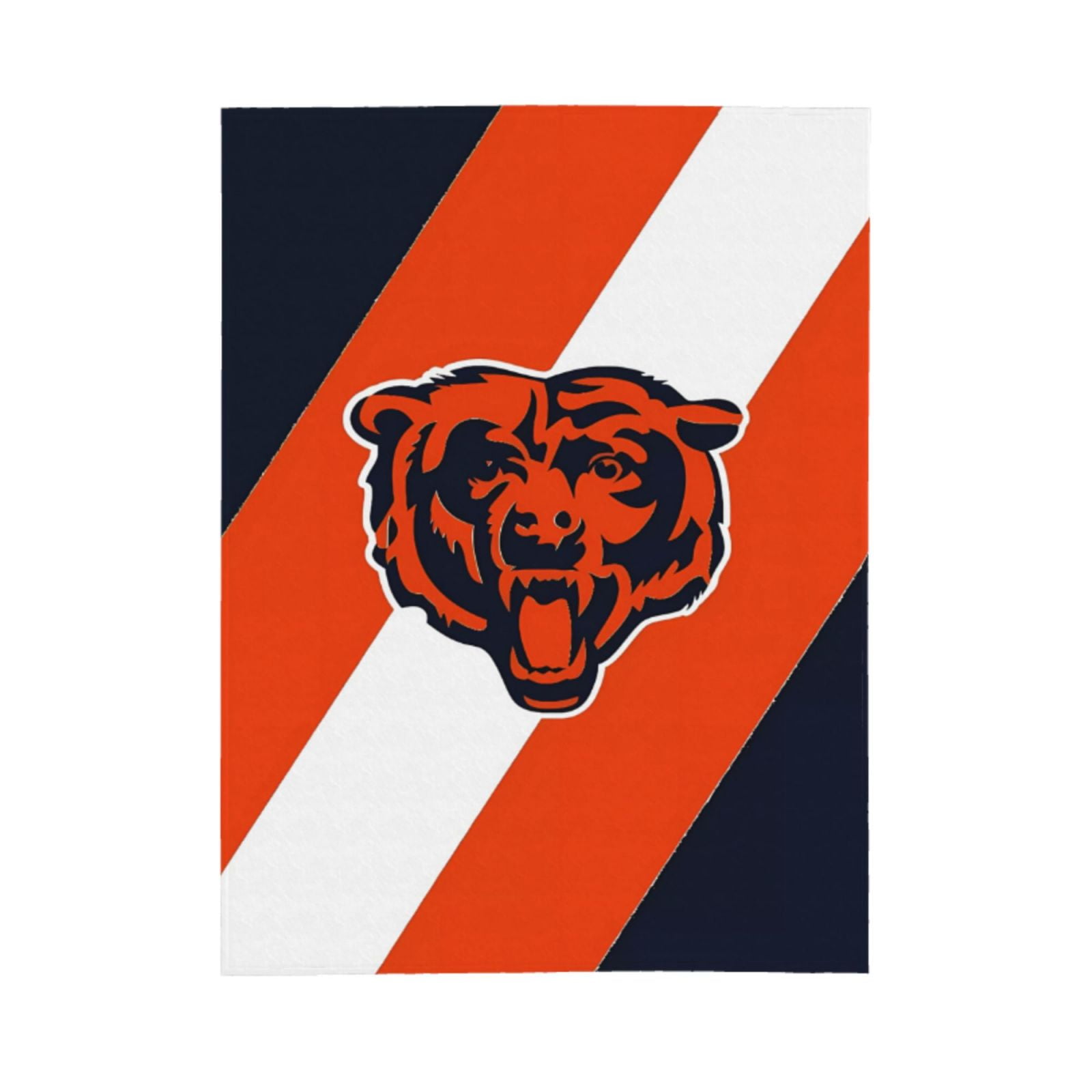 Bears Football Team Flannel Blanket, Thickened and Super Soft Blanket ...