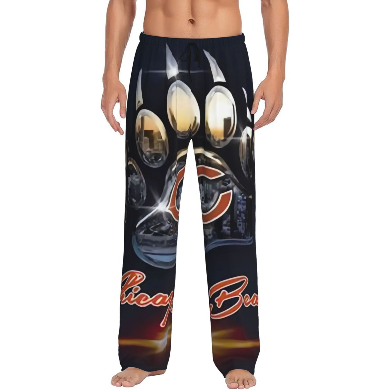 Bears Football team pattern customized men's autumn and winter home ...