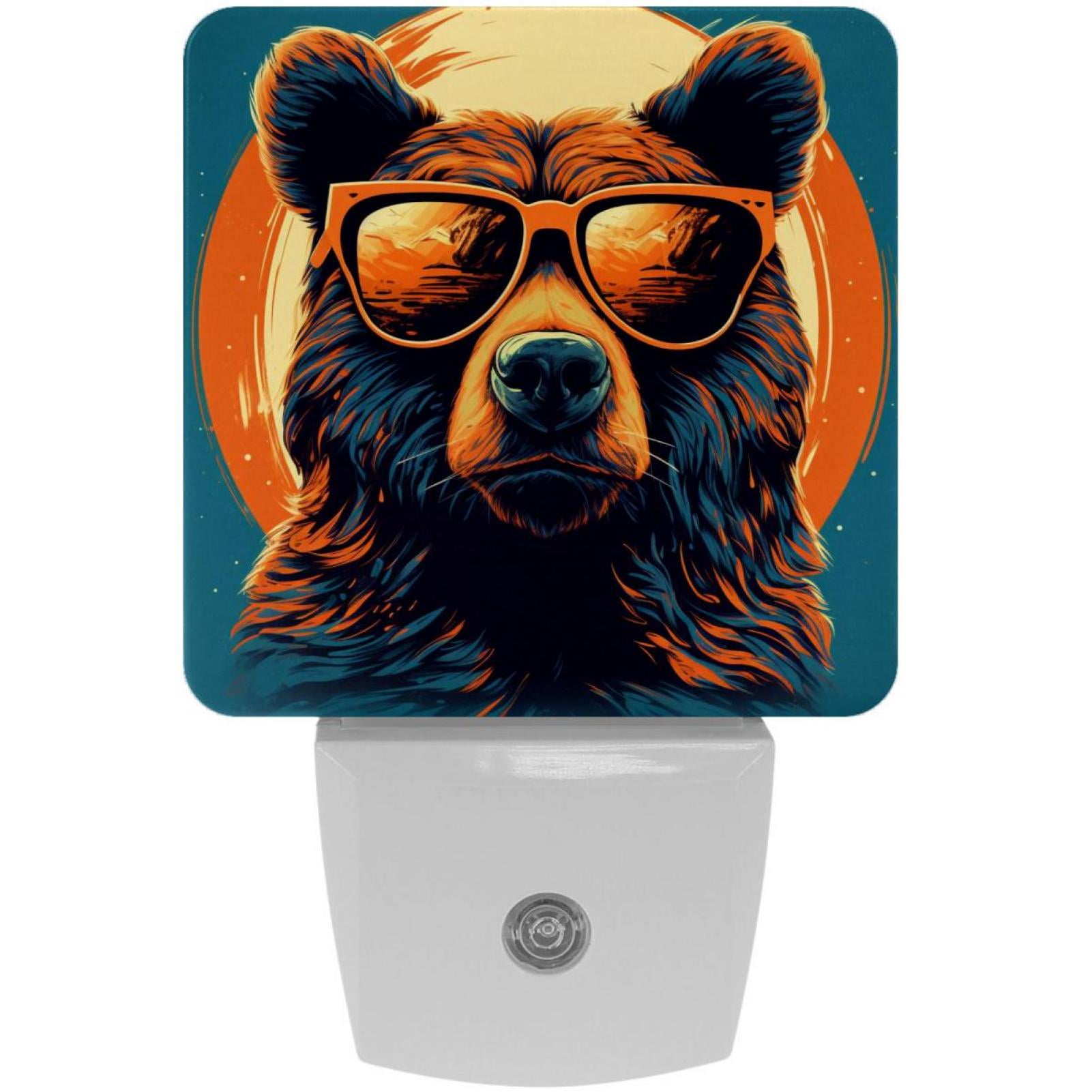 Bears LED Square Night Lights - Energy Efficient and Sleek Design - for ...