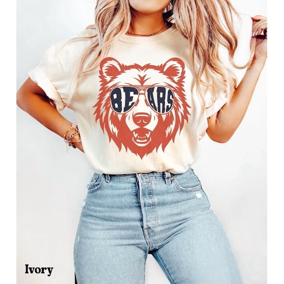 Bears Mascot Shirt, Favorite Team Shirts, Bear School Team Shirts, Bear ...